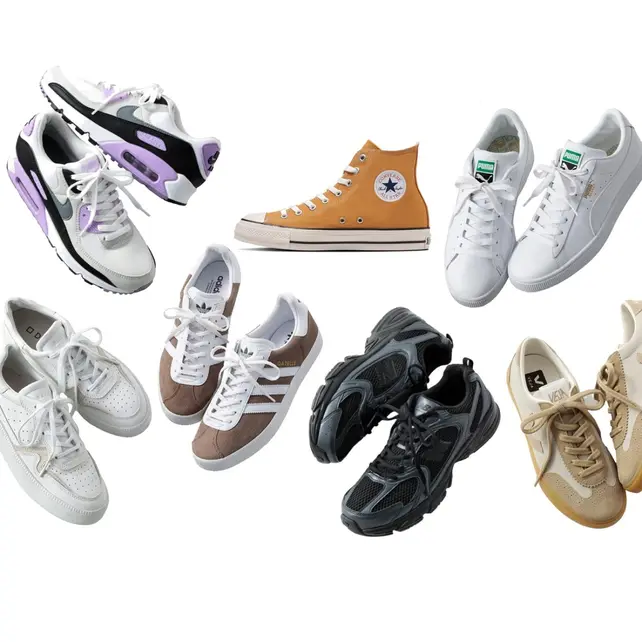 【大人可愛い】レディース シルバースニーカー10選！ ナイキ、アシックス、GUなど主要ブランドをチェック！ ｜＠BAILA
