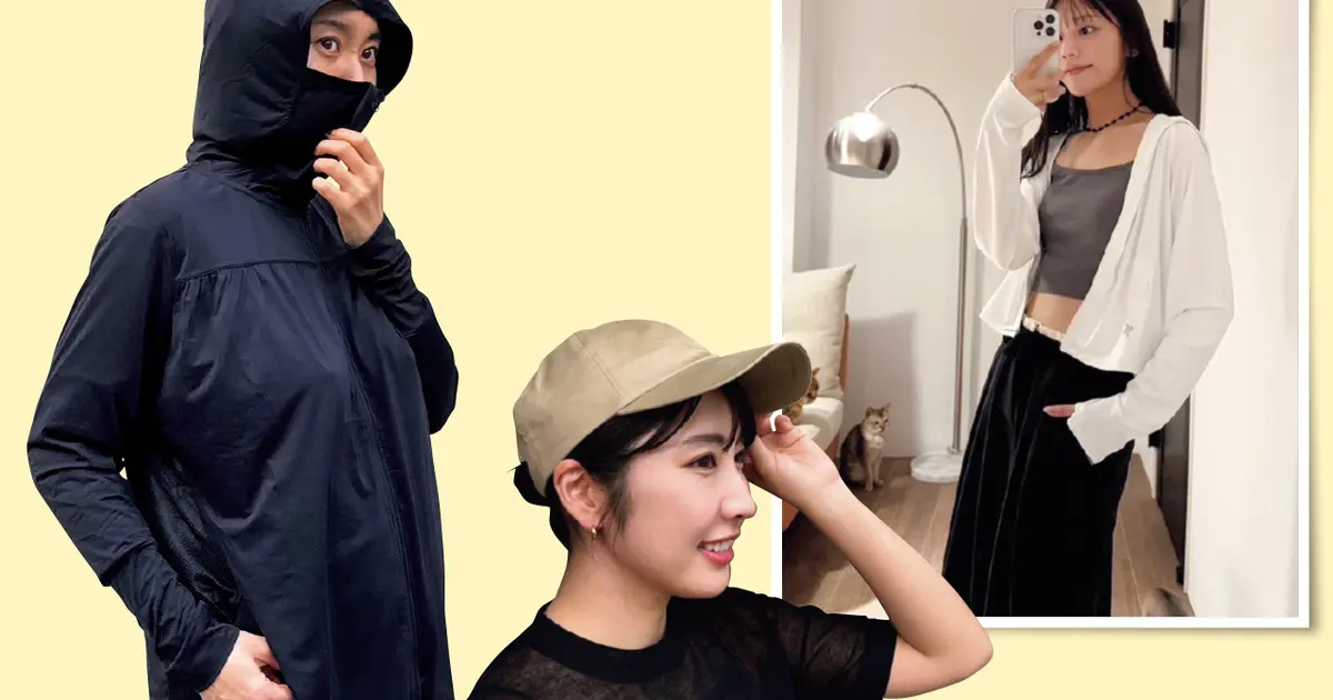 モデル、エディター、スタイリストのおすすめはこれ！【大人の紫外線対策SNAP】お洒落も日焼け対策も叶う！UVカットパーカ、帽子、サングラスなどをチェック｜＠BAILA